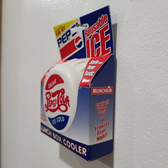 Pepsi | Other | 996 Fun Ice Pepsi Cola Bottle Cap Lunch Box Cooler Ice ...